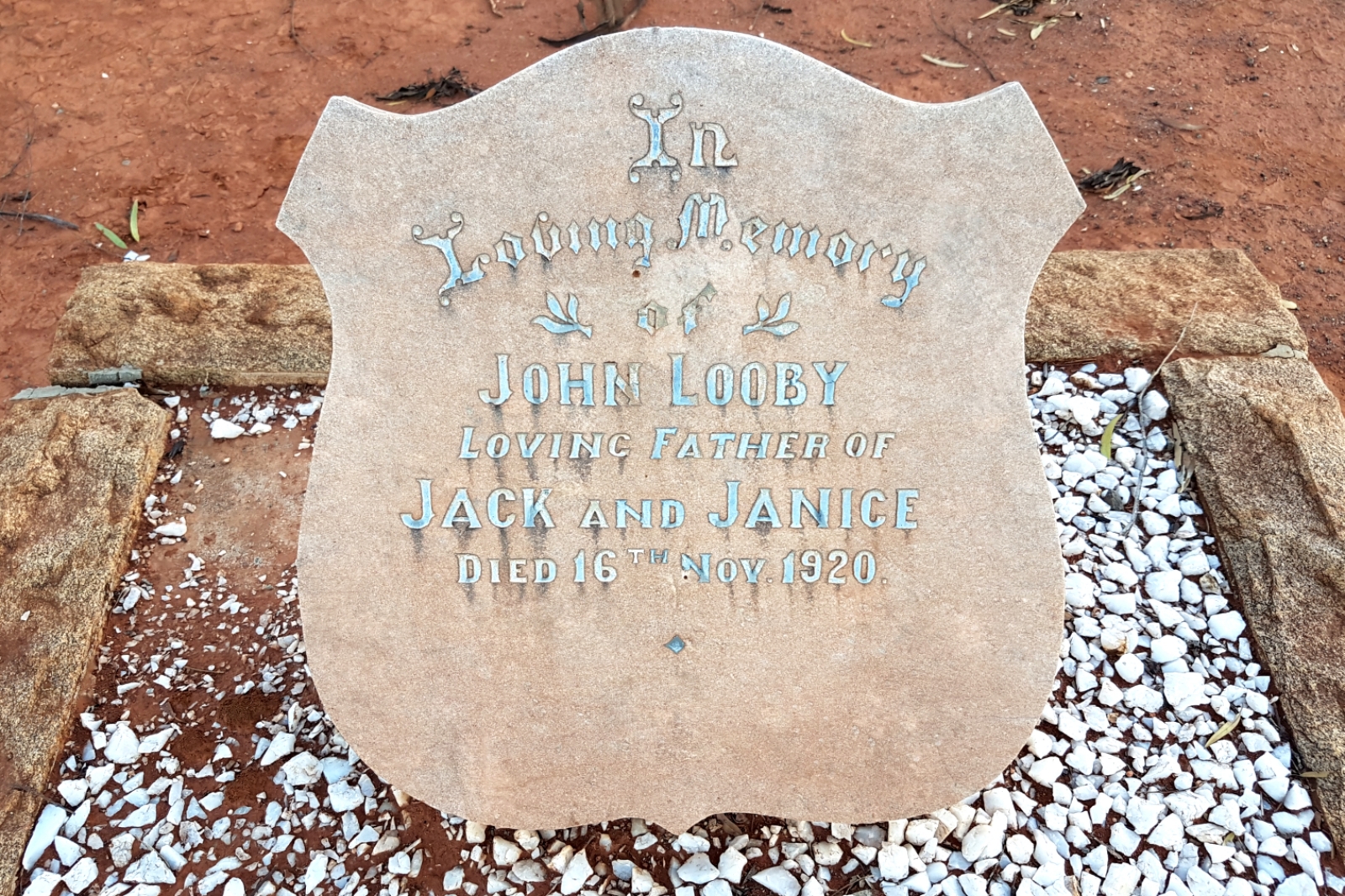 John Brindly LOOBY - Western Australian Virtual Miners Memorial