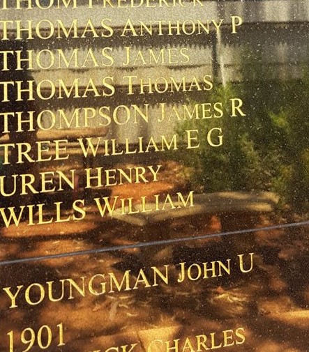 John Unite YOUNGMAN - Western Australian Virtual Miners Memorial