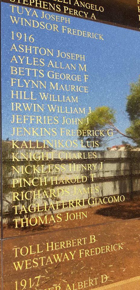 Henry John “Harry” NICKLESS - Western Australian Virtual Miners Memorial