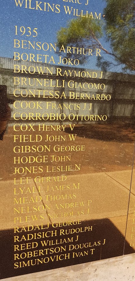 John William FIELD | Western Australian Virtual Miners Memorial