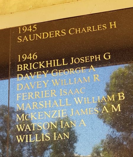 Joseph Gregson BRICKHILL - Western Australian Virtual Miners Memorial