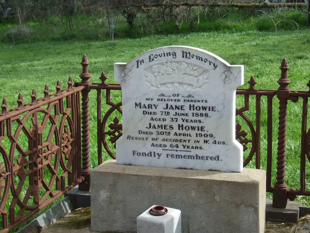 James HOWIE - Western Australian Virtual Miners Memorial