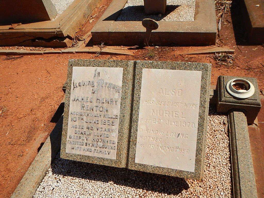 James Henry George RENTON - Western Australian Virtual Miners Memorial