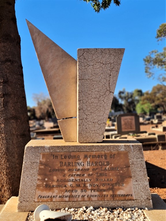 Harold CHAMBERLAIN - Western Australian Virtual Miners Memorial