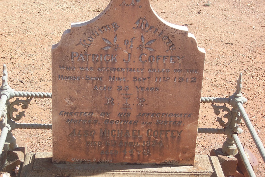 Patrick Joseph COFFEY - Western Australian Virtual Miners Memorial