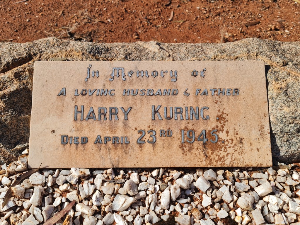 Henry “Harry” KURING - Western Australian Virtual Miners Memorial