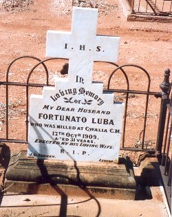 Fortunato “Frank” LUBA - Western Australian Virtual Miners Memorial