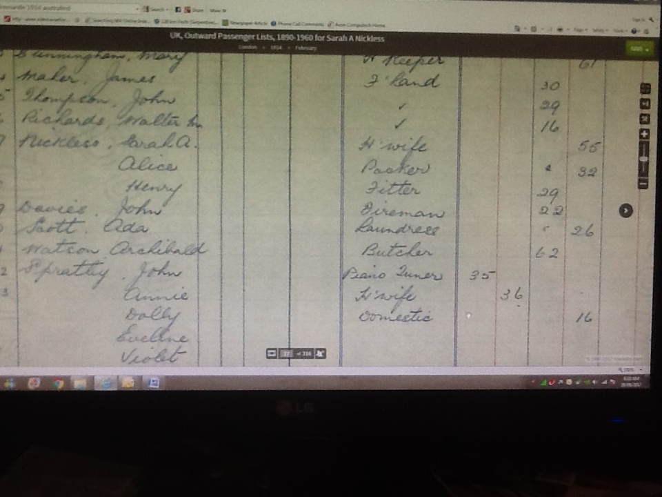 Henry John “Harry” NICKLESS - Western Australian Virtual Miners Memorial