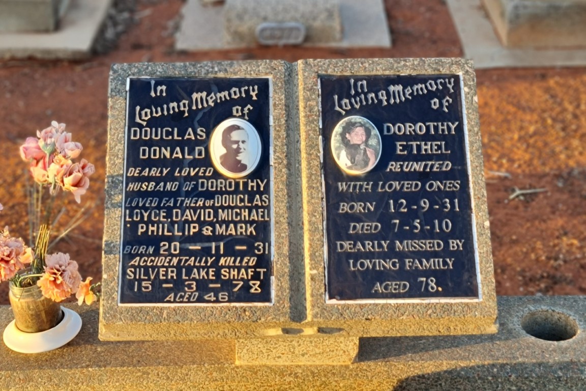 Douglas Donald RAMSAY - Western Australian Virtual Miners Memorial