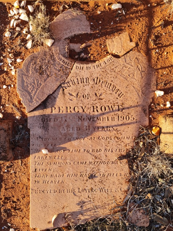 Percy Douglas Lorenzo Pendarvis ROWE - Western Australian Virtual ...