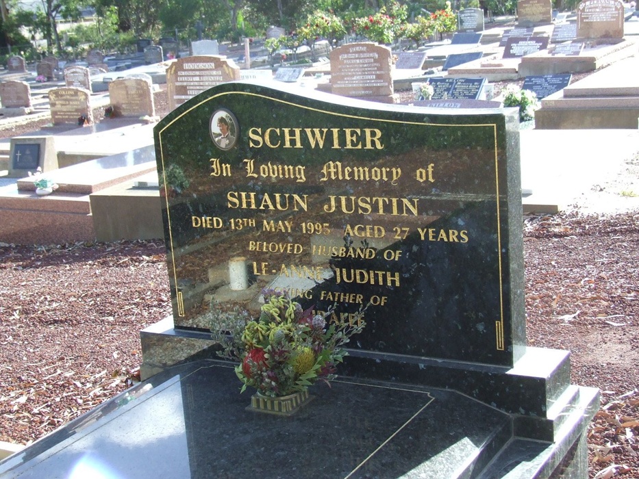 Shaun Justin SCHWIER - Western Australian Virtual Miners Memorial