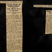 Harold CHAMBERLAIN - Western Australian Virtual Miners Memorial