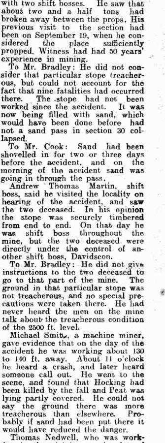 James PEAT - Western Australian Virtual Miners Memorial