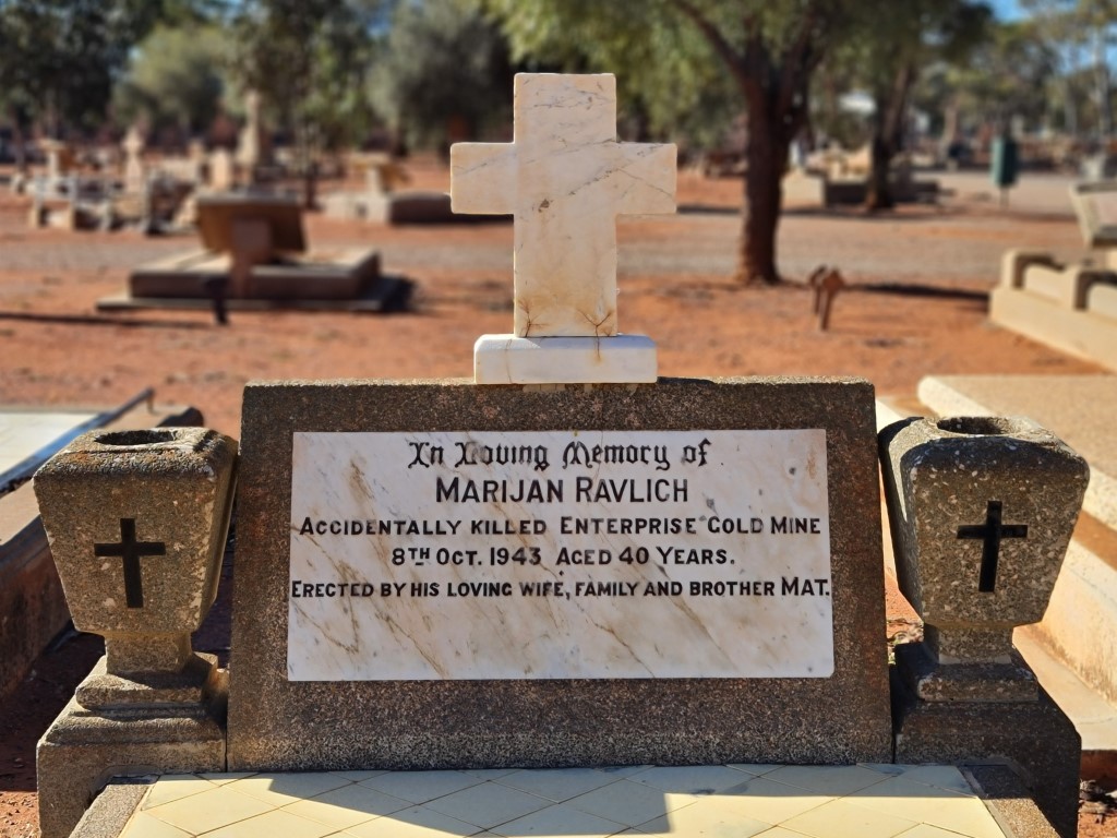 Marijan RAVLICH - Western Australian Virtual Miners Memorial