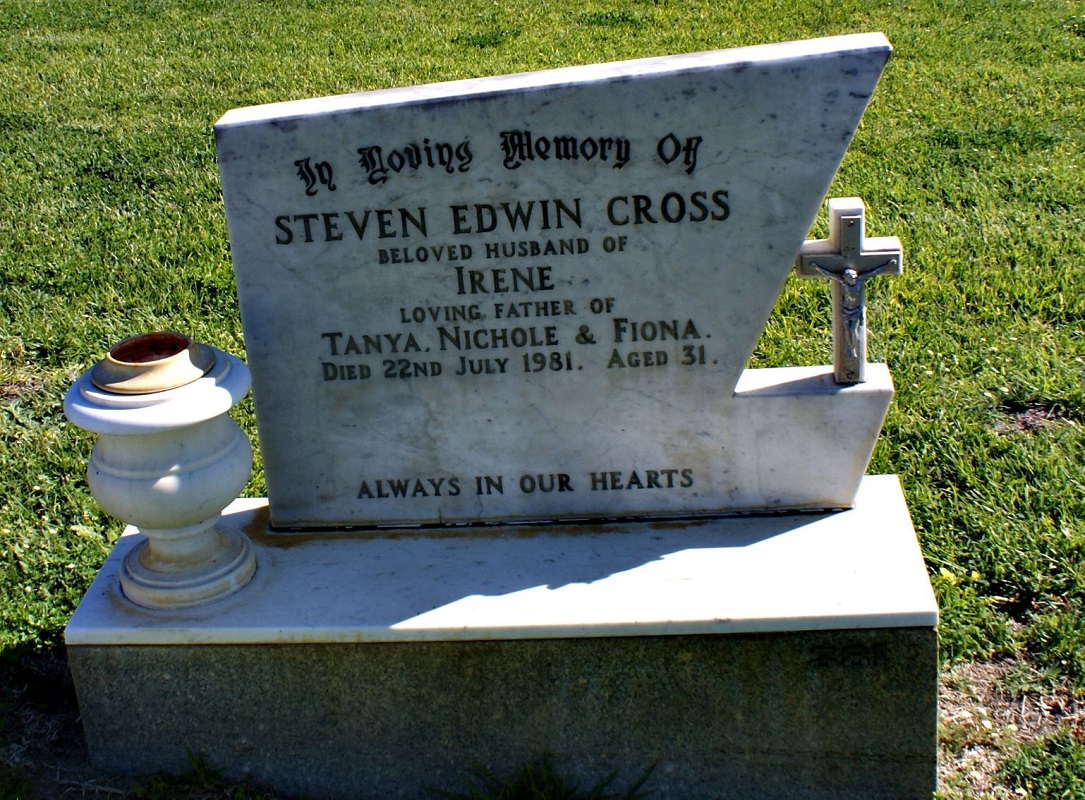 Steven Edwin CROSS - Western Australian Virtual Miners Memorial