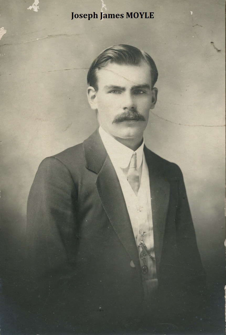 Joseph James MOYLE - Western Australian Virtual Miners Memorial