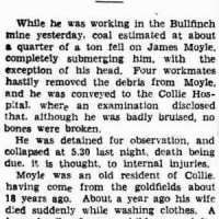 Joseph James MOYLE | Western Australian Virtual Miners Memorial