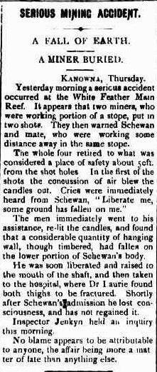 George SCHWAN - Western Australian Virtual Miners Memorial